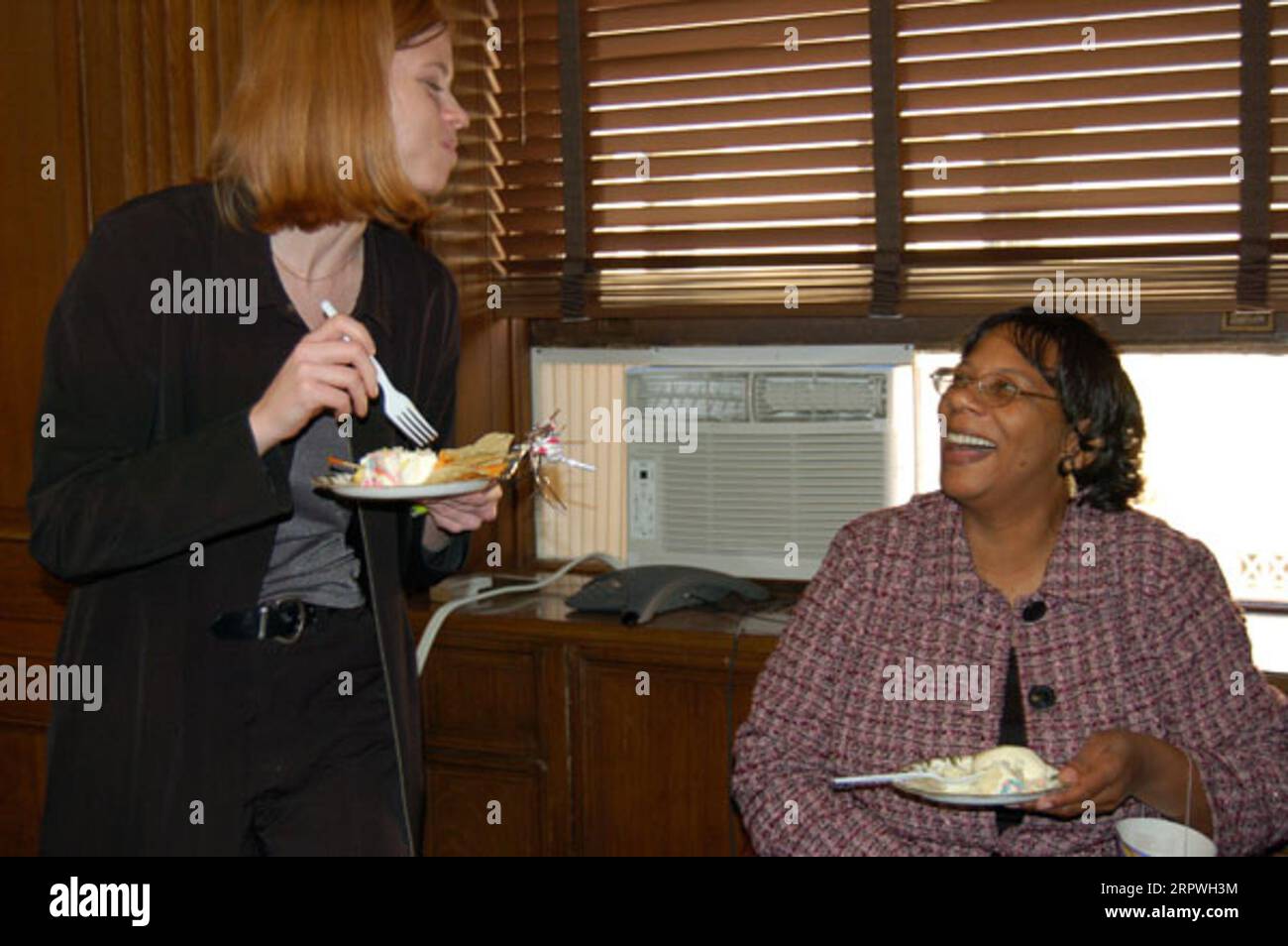 Department of Interior staff members at social function, Interior ...