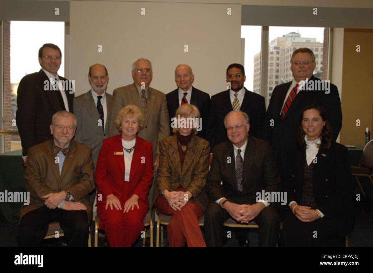 National Park System Advisory Board members posing with Park Service ...