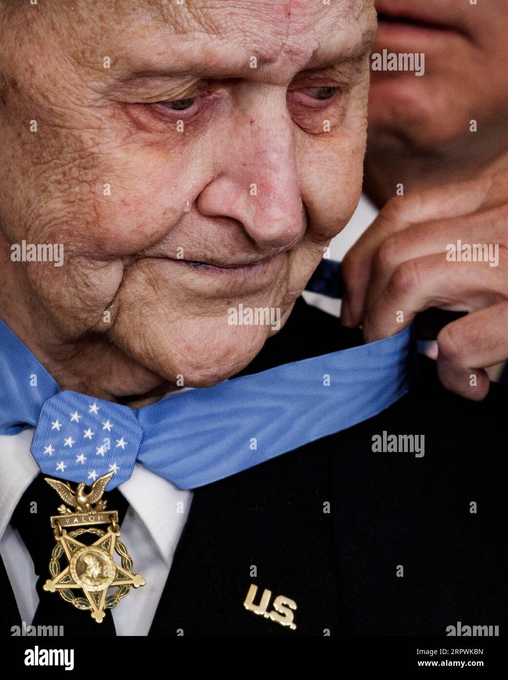 Washington, United States. 05th Sep, 2023. A single tear rolls down the ...