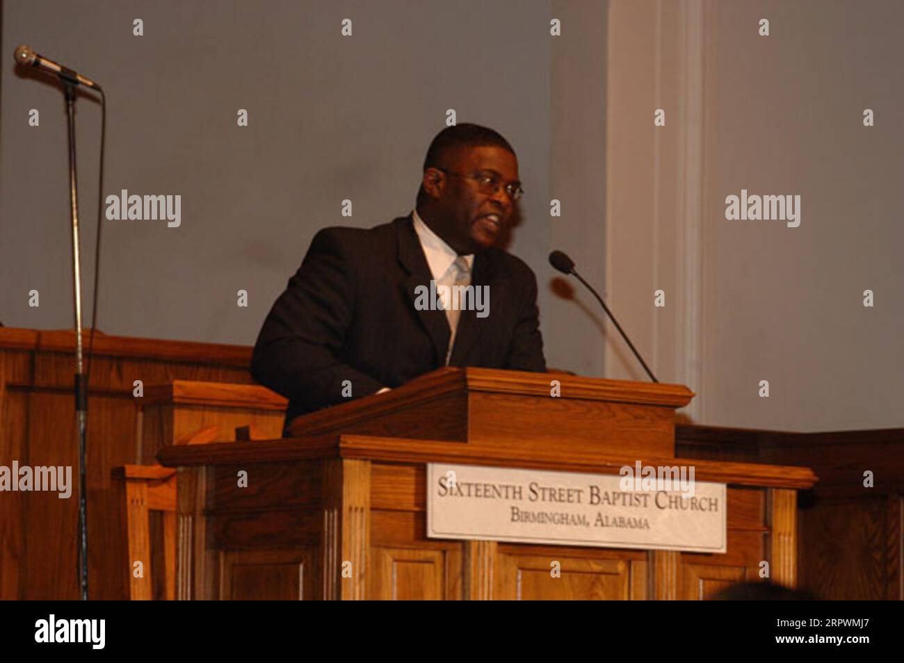 Reverend Arthur Price, Jr., Pastor of the Sixteenth Street Baptist ...