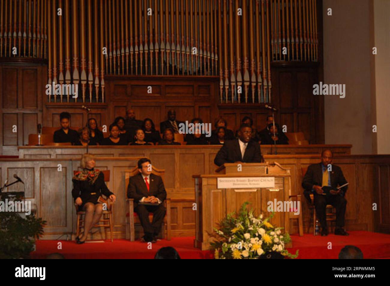 Reverend Arthur Price, Jr., Pastor of the Sixteenth Street Baptist ...