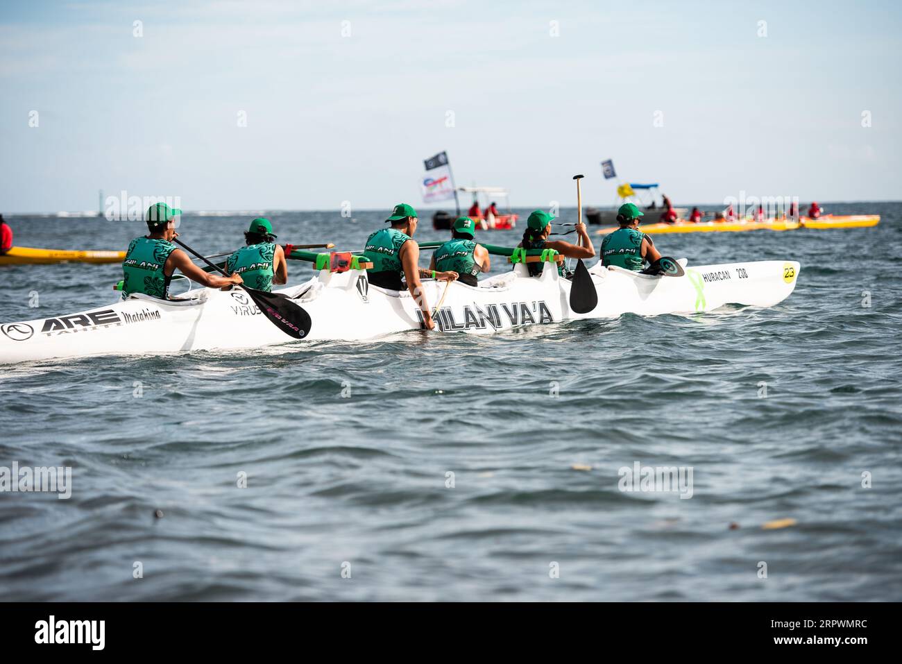 Va’a canoe hi-res stock photography and images - Alamy
