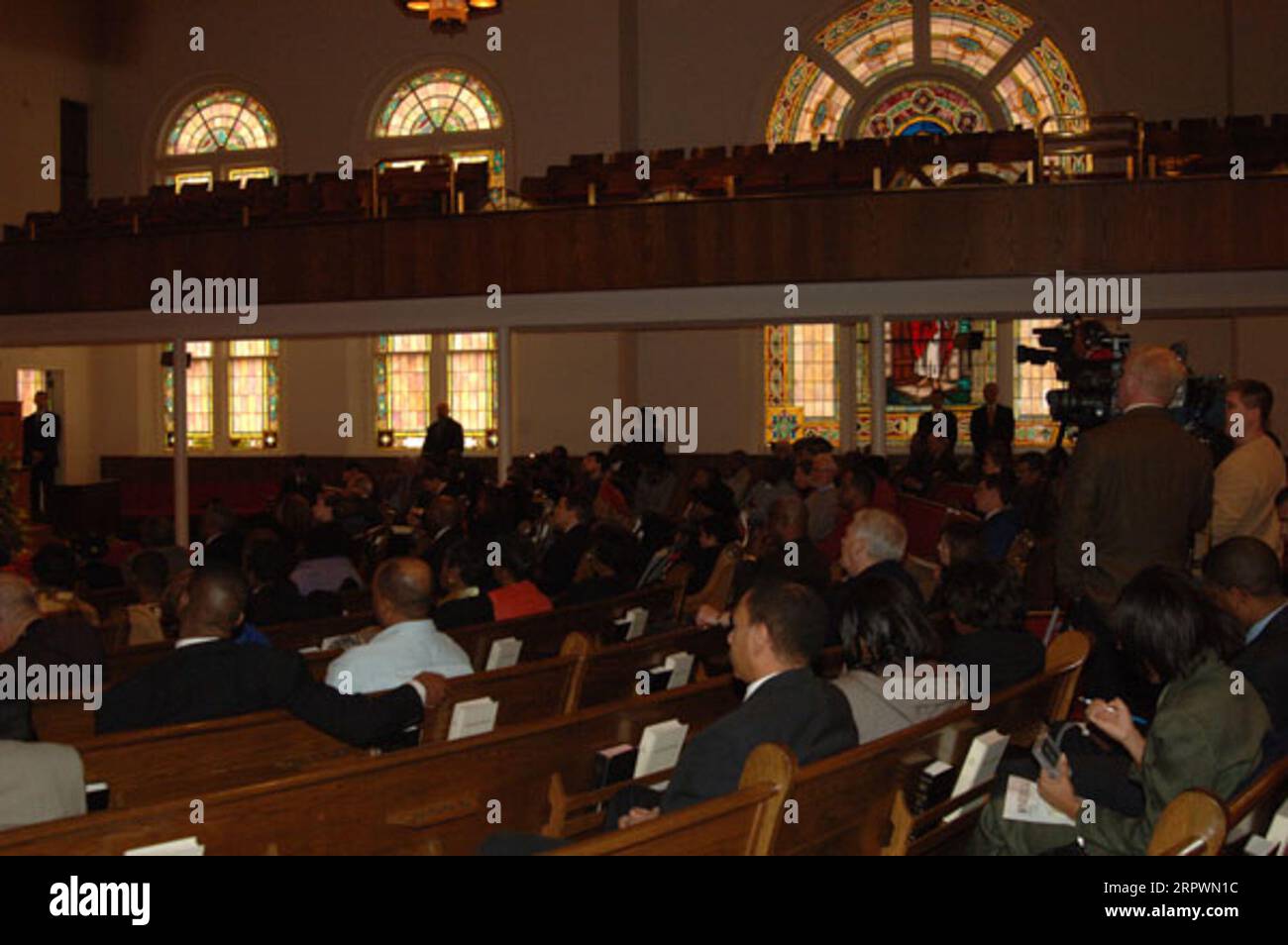 Audience during ceremonies designating the Sixteenth Street Baptist ...
