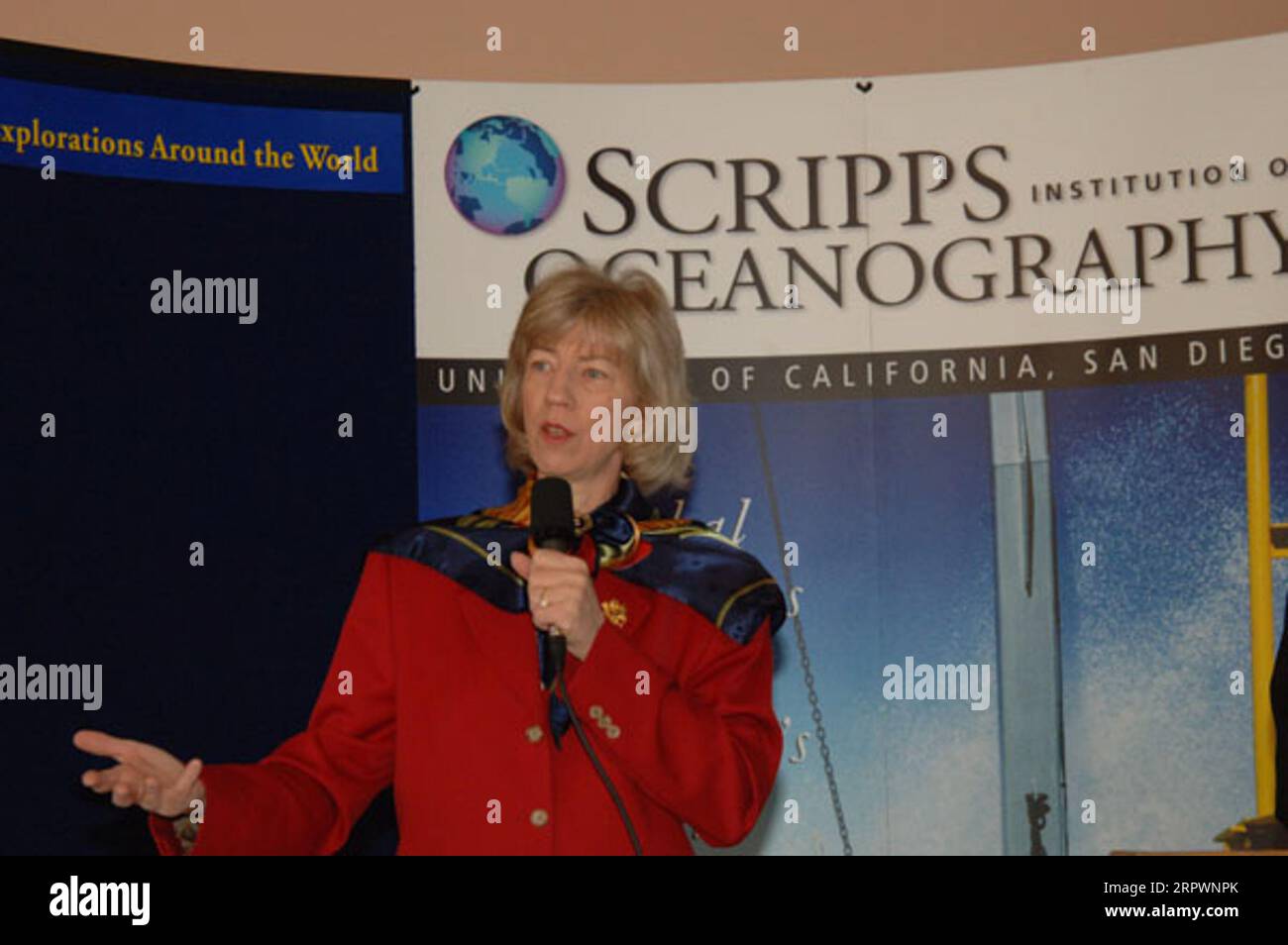 Visit by Secretary Gale Norton to the Birch Aquarium at the Scripps ...