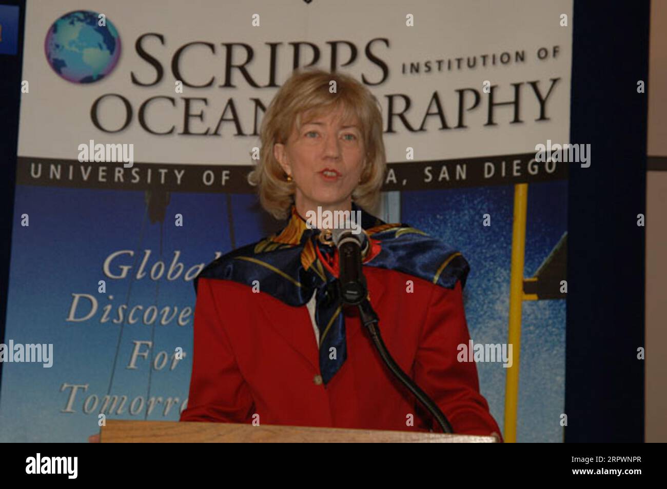 Visit by Secretary Gale Norton to the Birch Aquarium at the Scripps ...