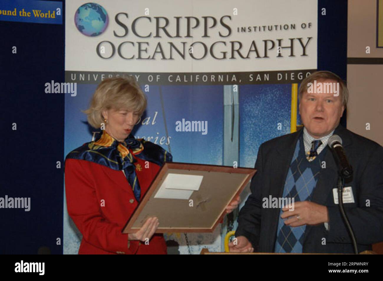 Visit by Secretary Gale Norton to the Birch Aquarium at the Scripps ...
