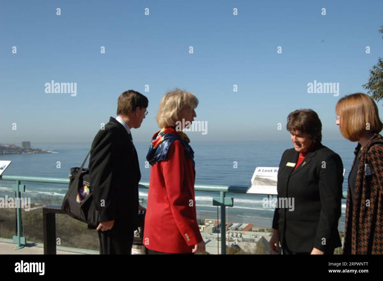 Visit by Secretary Gale Norton to the Birch Aquarium at the Scripps ...
