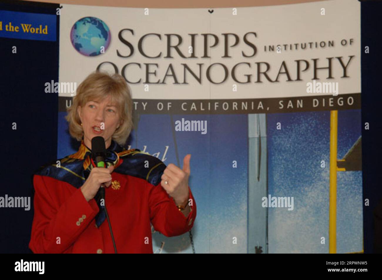 Visit by Secretary Gale Norton to the Birch Aquarium at the Scripps ...
