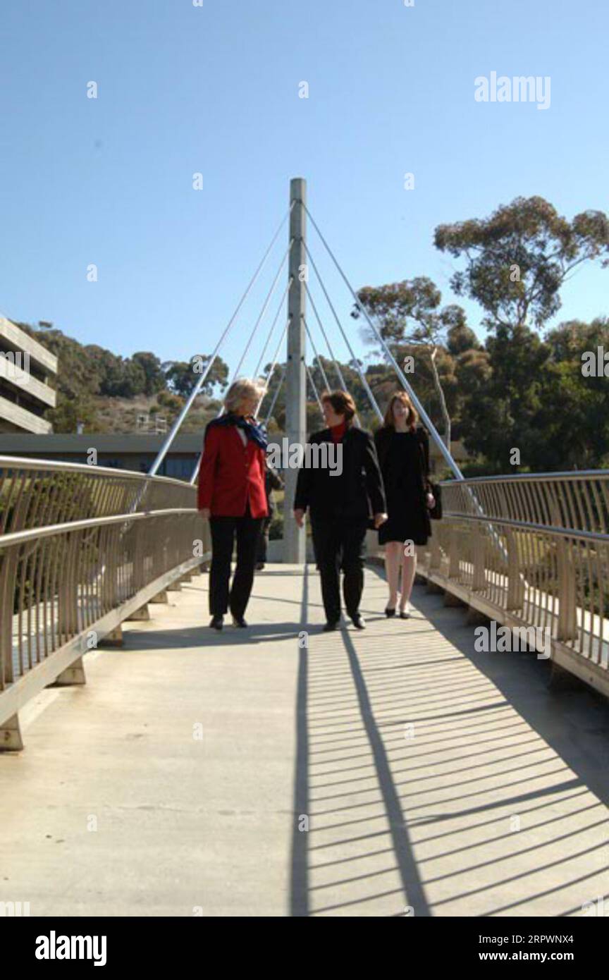 Visit by Secretary Gale Norton to the Birch Aquarium at the Scripps ...