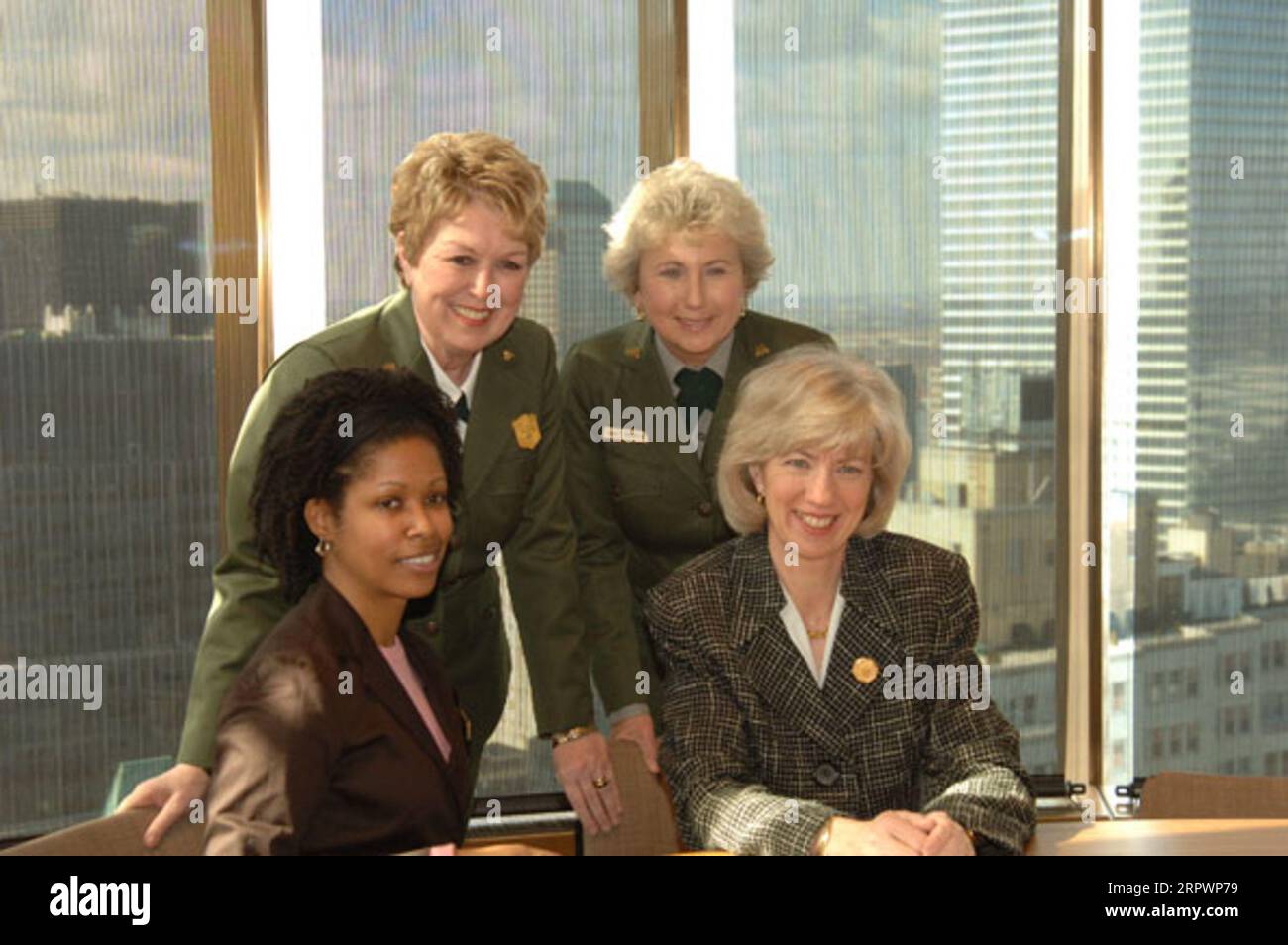 Secretary Gale Norton, with Superintendent of the African Burial Ground ...