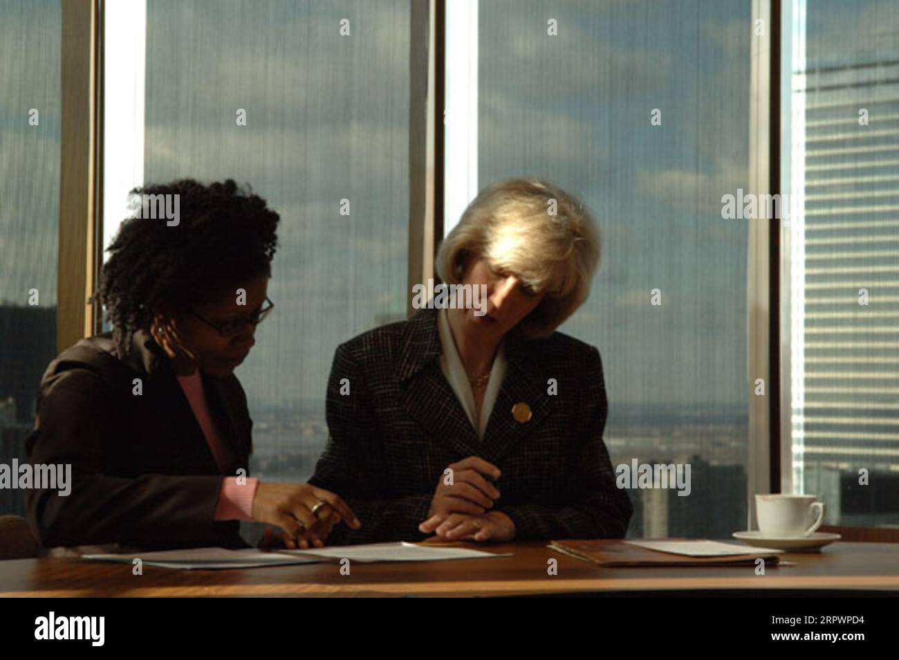Secretary Gale Norton, right, with African Burial Ground Superintendent ...