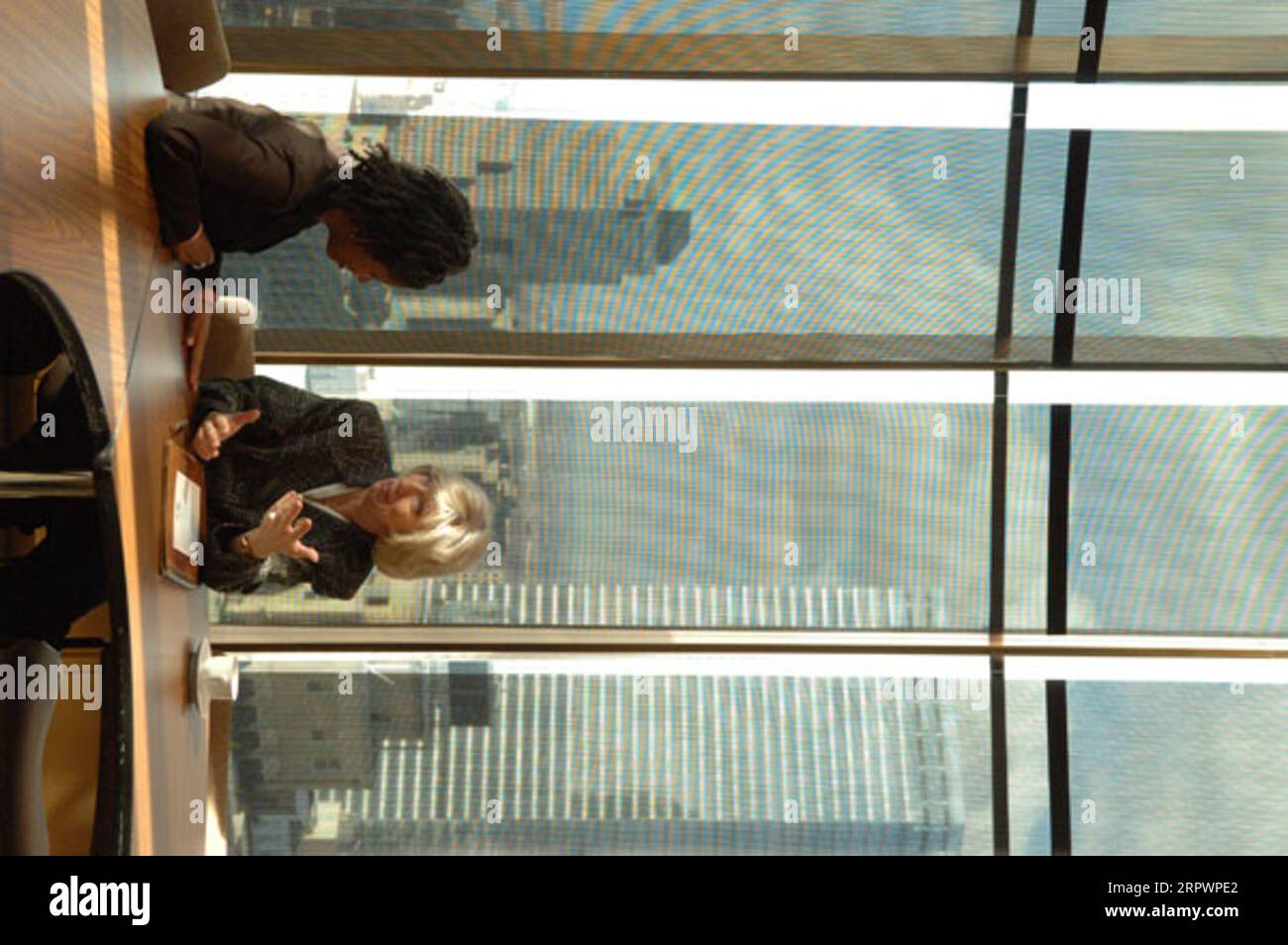 Secretary Gale Norton, right, with African Burial Ground Superintendent ...