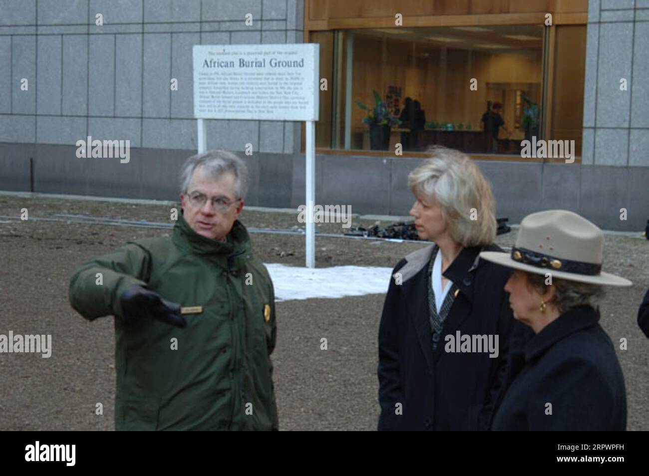 Secretary Gale Norton, with National Park Service Director Fran ...