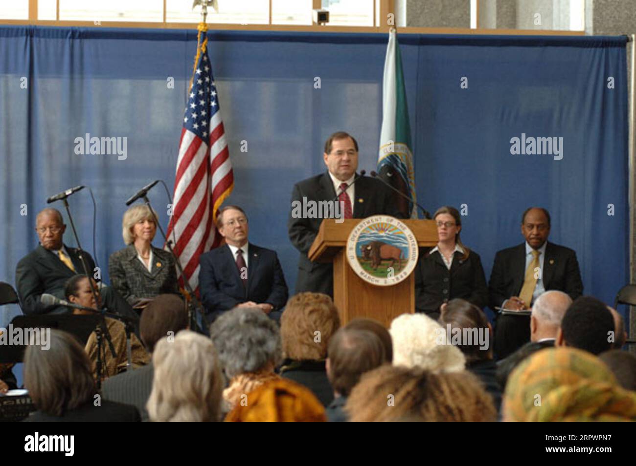 Ceremony at the Ted Weiss Federal Office Building in New York City, New ...