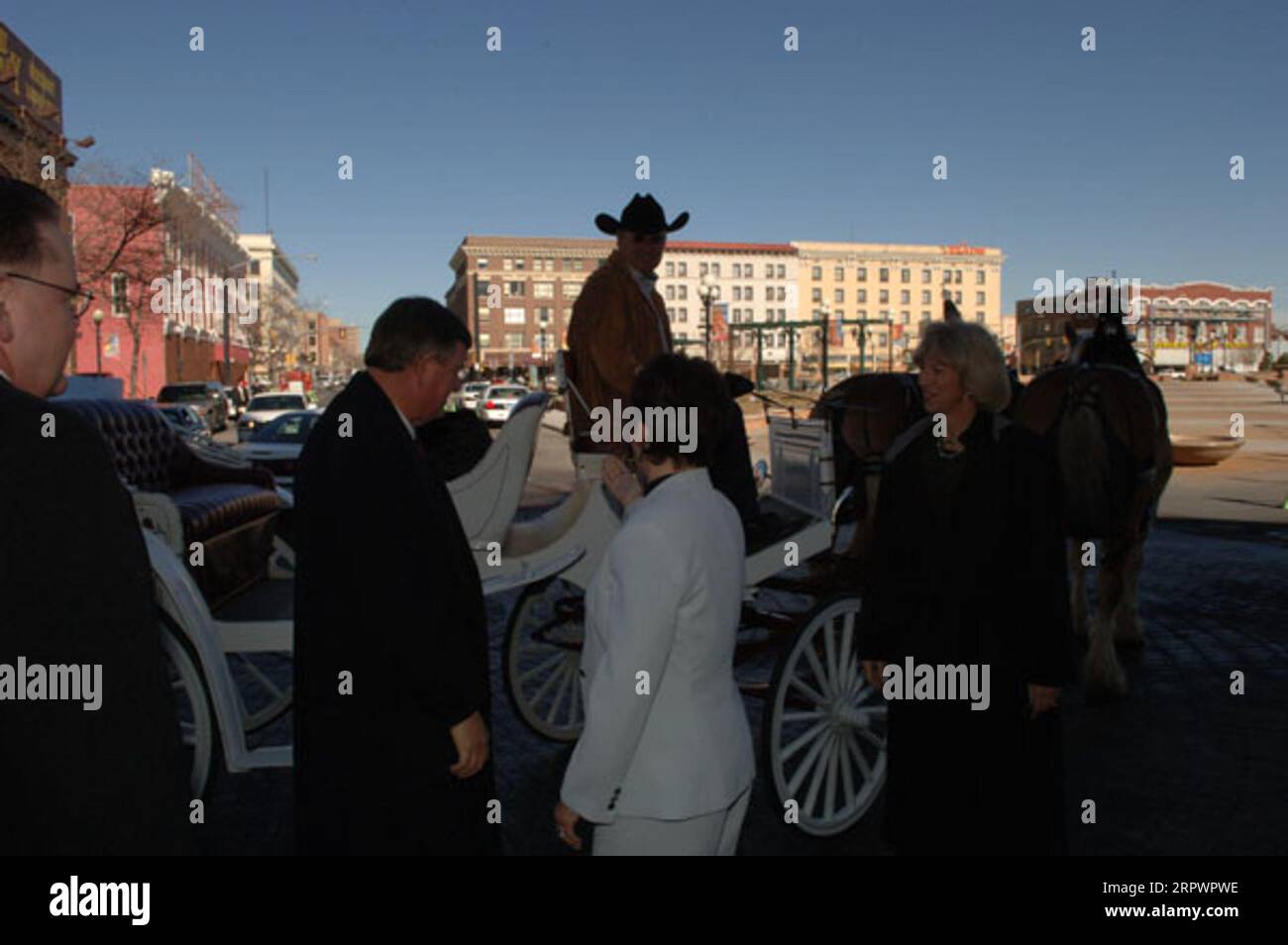 Cheyenne, Wyoming Mayor Jack Spiker, Wyoming Governor Dave Freudenthal ...