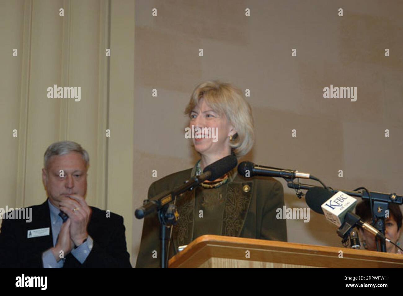 Secretary Gale Norton speaking at Cheyenne, Wyoming ceremony marking ...