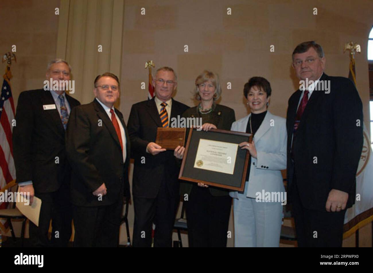 Wyoming Governor Dave Freudenthal, Wyoming Congresswoman Barbara Cubin ...