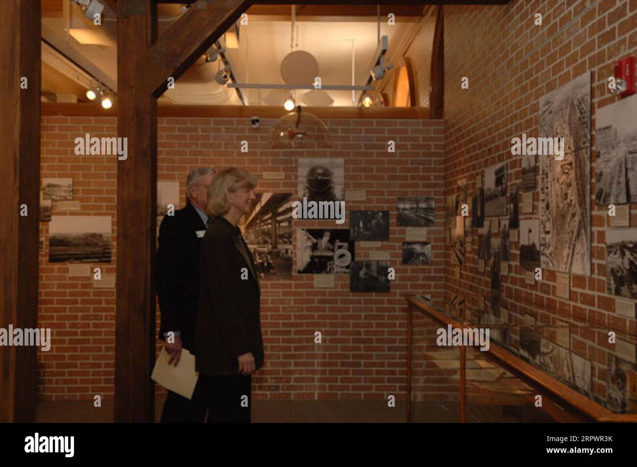Secretary Gale Norton, right, accompanied by the Chief Executive ...