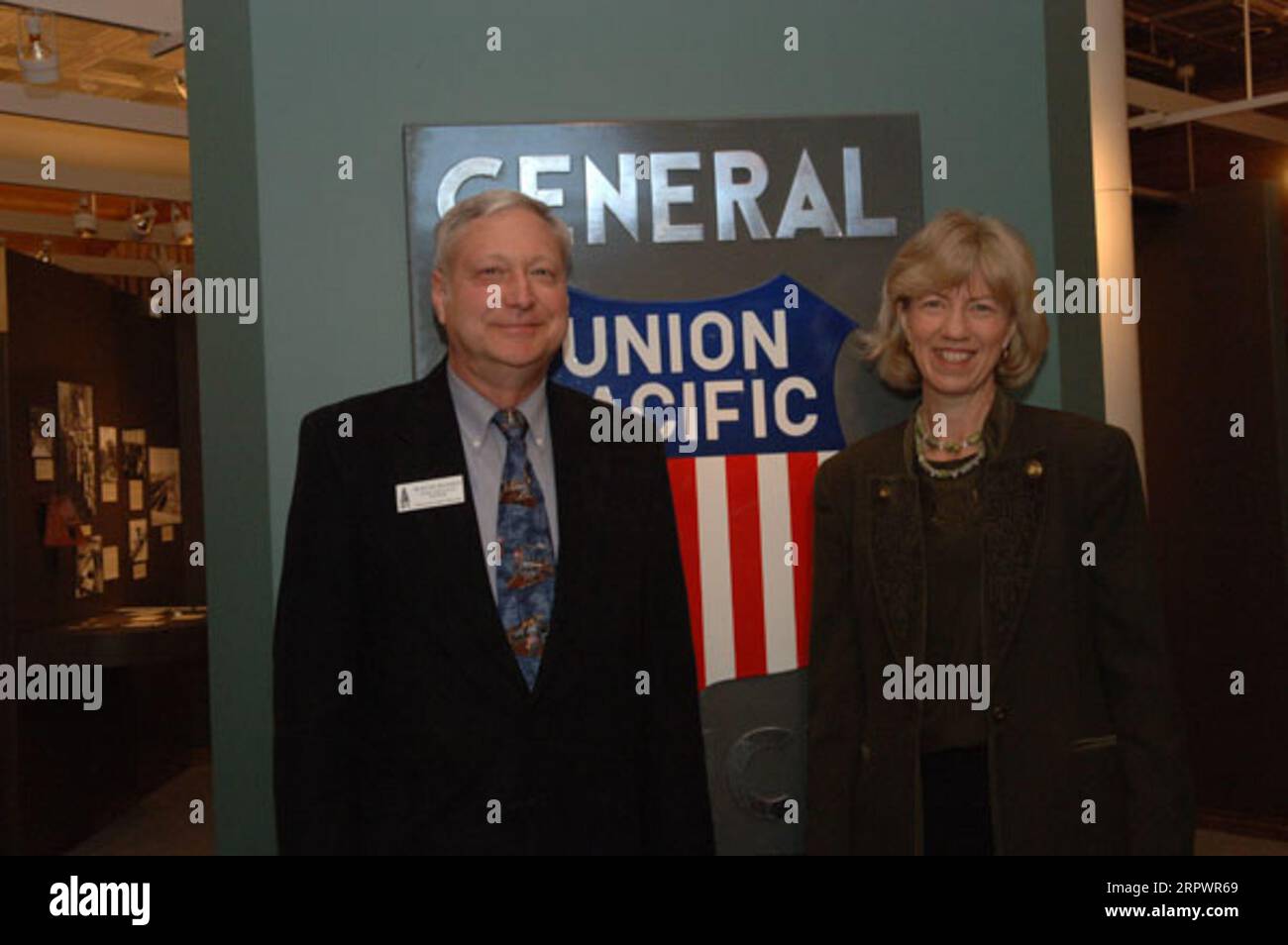 Secretary Gale Norton, right, accompanied by the Chief Executive ...