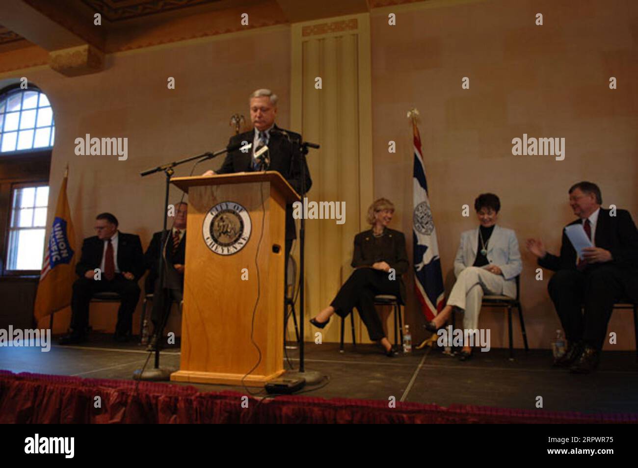 Chief Executive Officer of the Cheyenne, Wyoming Depot Museum, Wayne ...