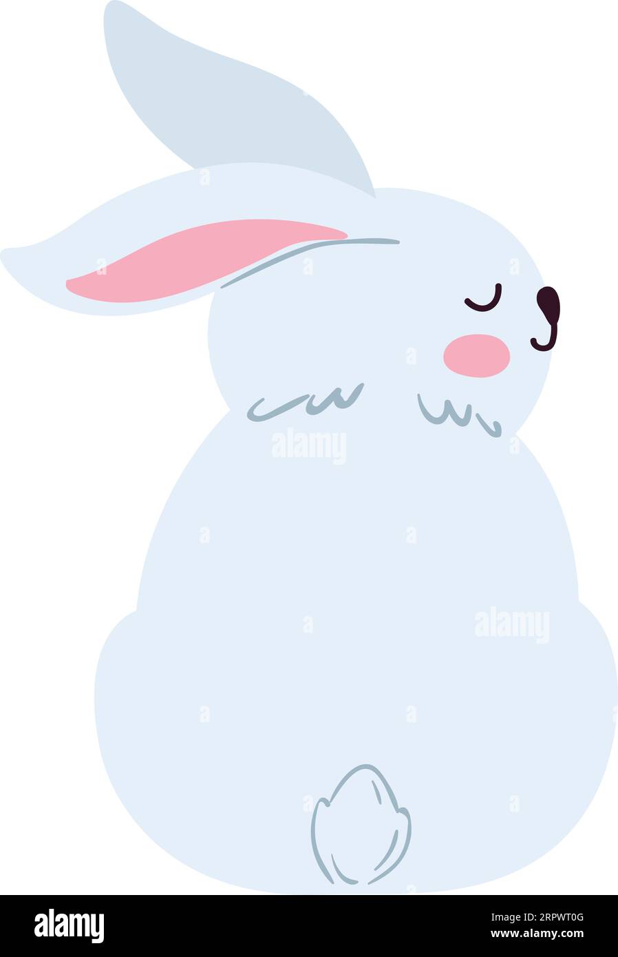 Cute little bunny birthday Stock Vector Images - Alamy
