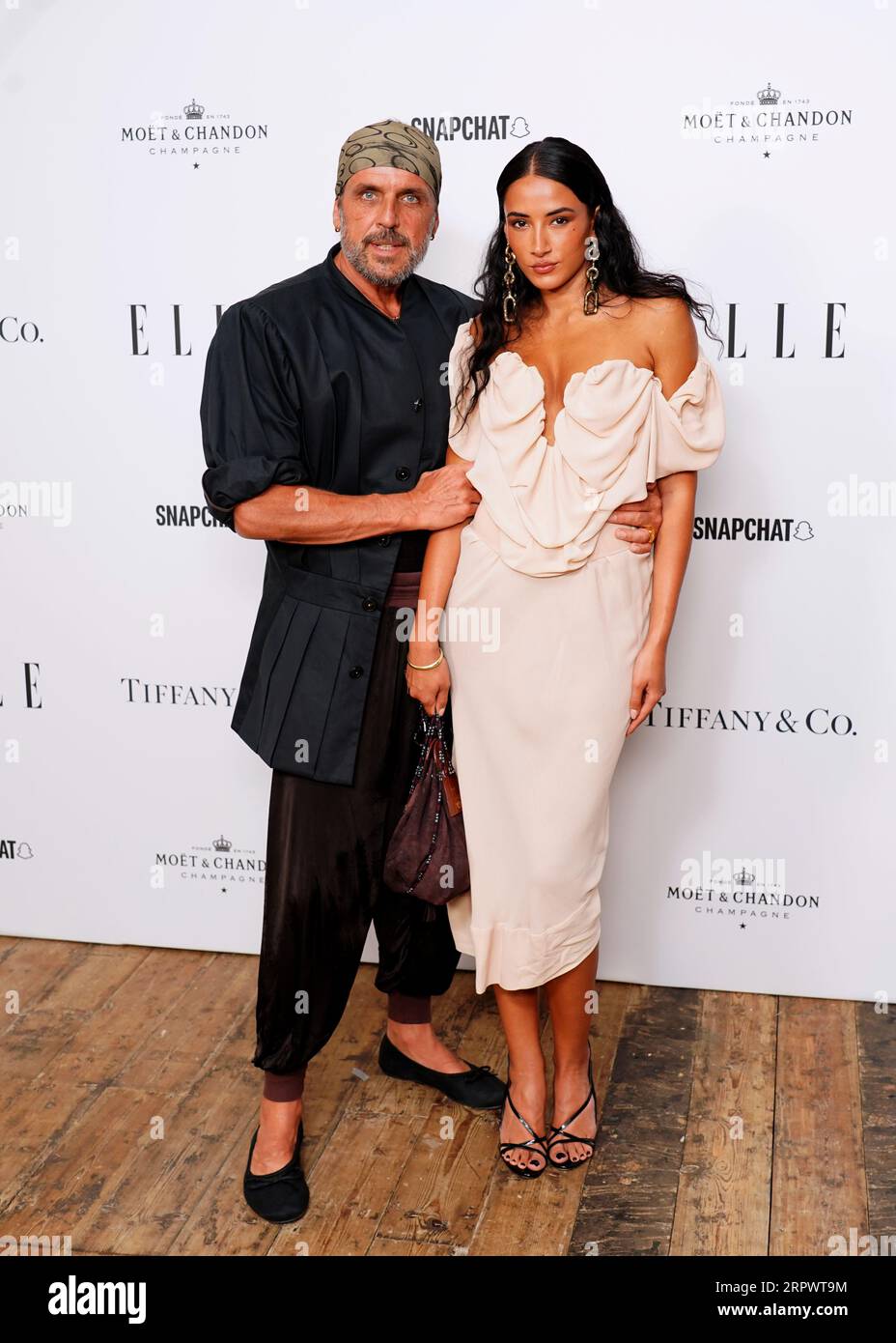 Andreas Kronthaler and Cora Corre arrive at the Elle Style Awards held ...