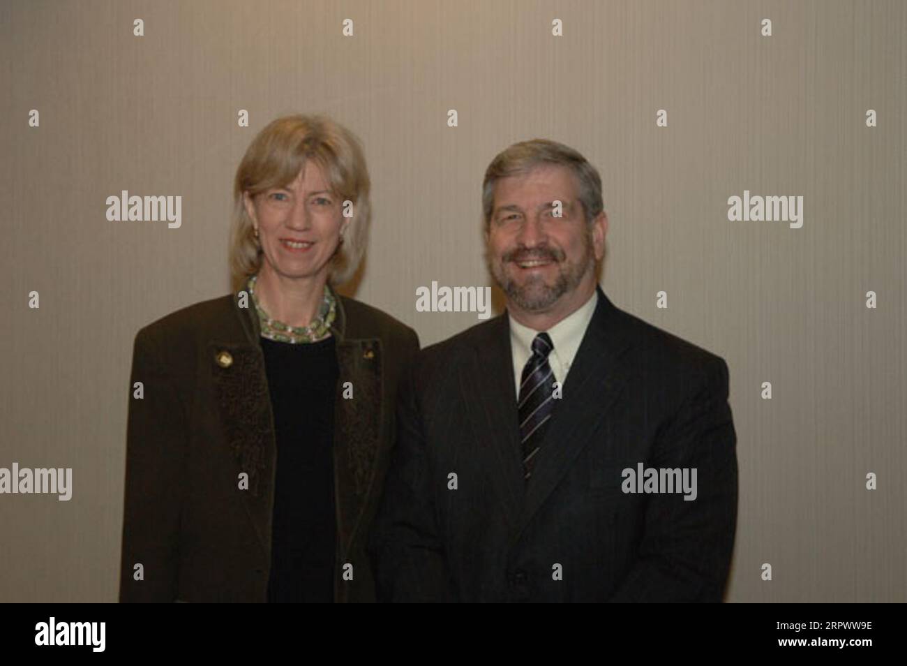 Secretary Gale Norton with Department of Interior staff, including Fish ...