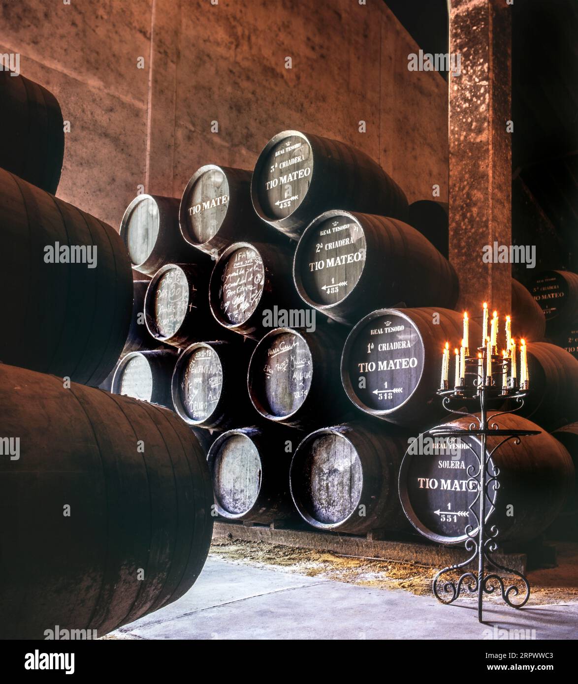 Tio mateo solera barrels hi-res stock photography and images - Alamy