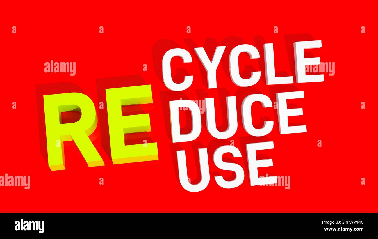 Reduce reuse recycle sign hi-res stock photography and images - Alamy
