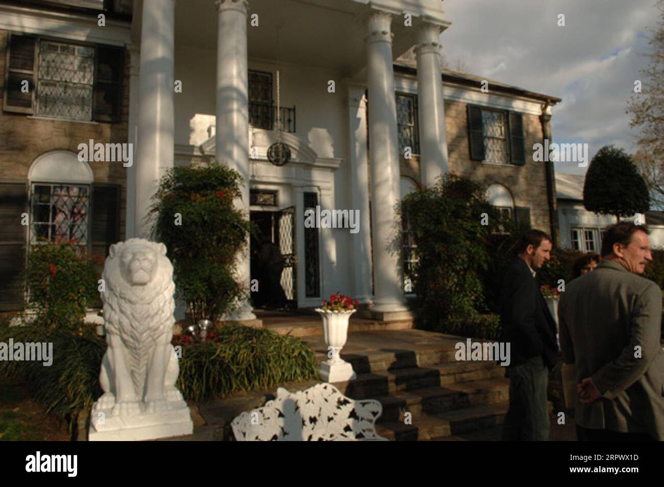 Graceland Mansion, home of Elvis Presley in Memphis, Tennessee ...
