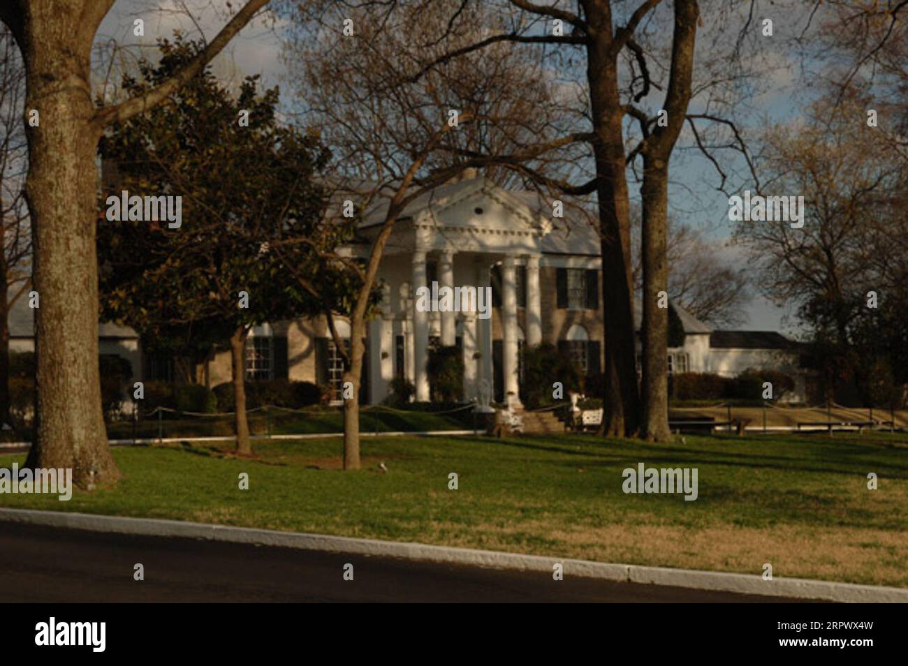 Graceland Mansion, home of Elvis Presley in Memphis, Tennessee ...