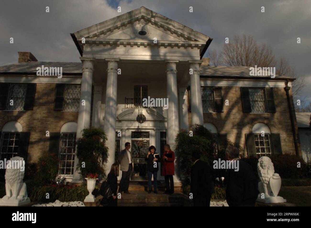Graceland Mansion, home of Elvis Presley in Memphis, Tennessee ...