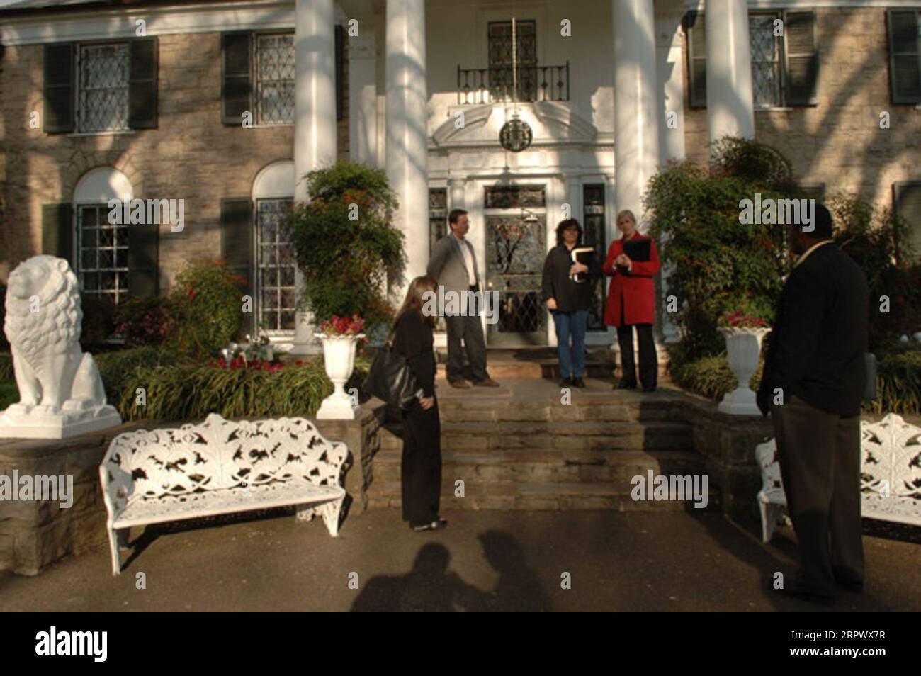 Graceland Mansion, home of Elvis Presley in Memphis, Tennessee ...