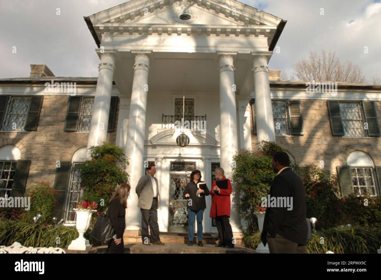 Graceland Mansion, home of Elvis Presley in Memphis, Tennessee ...