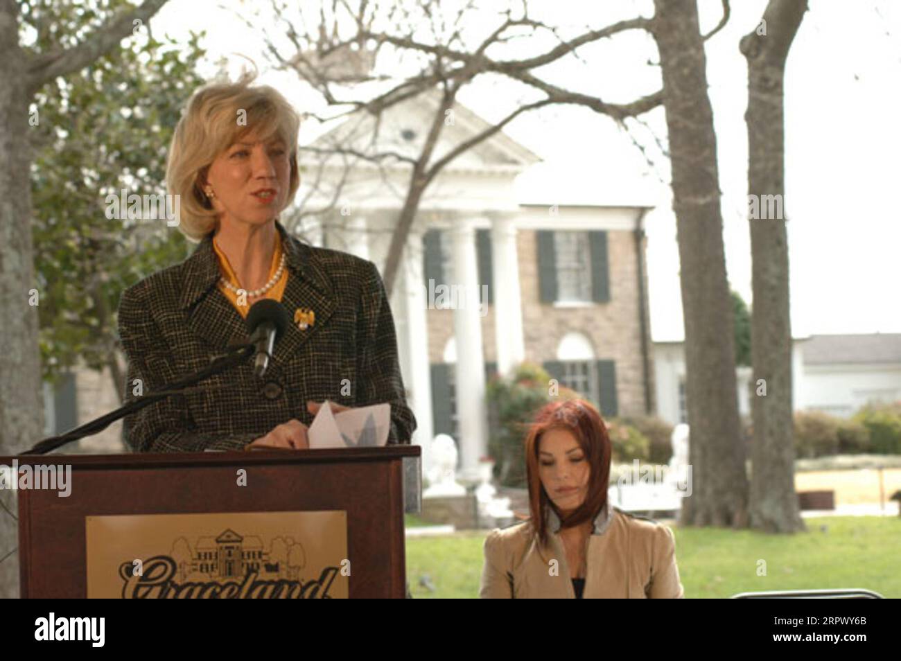 Events marking the designation of Graceland Mansion, home of Elvis ...