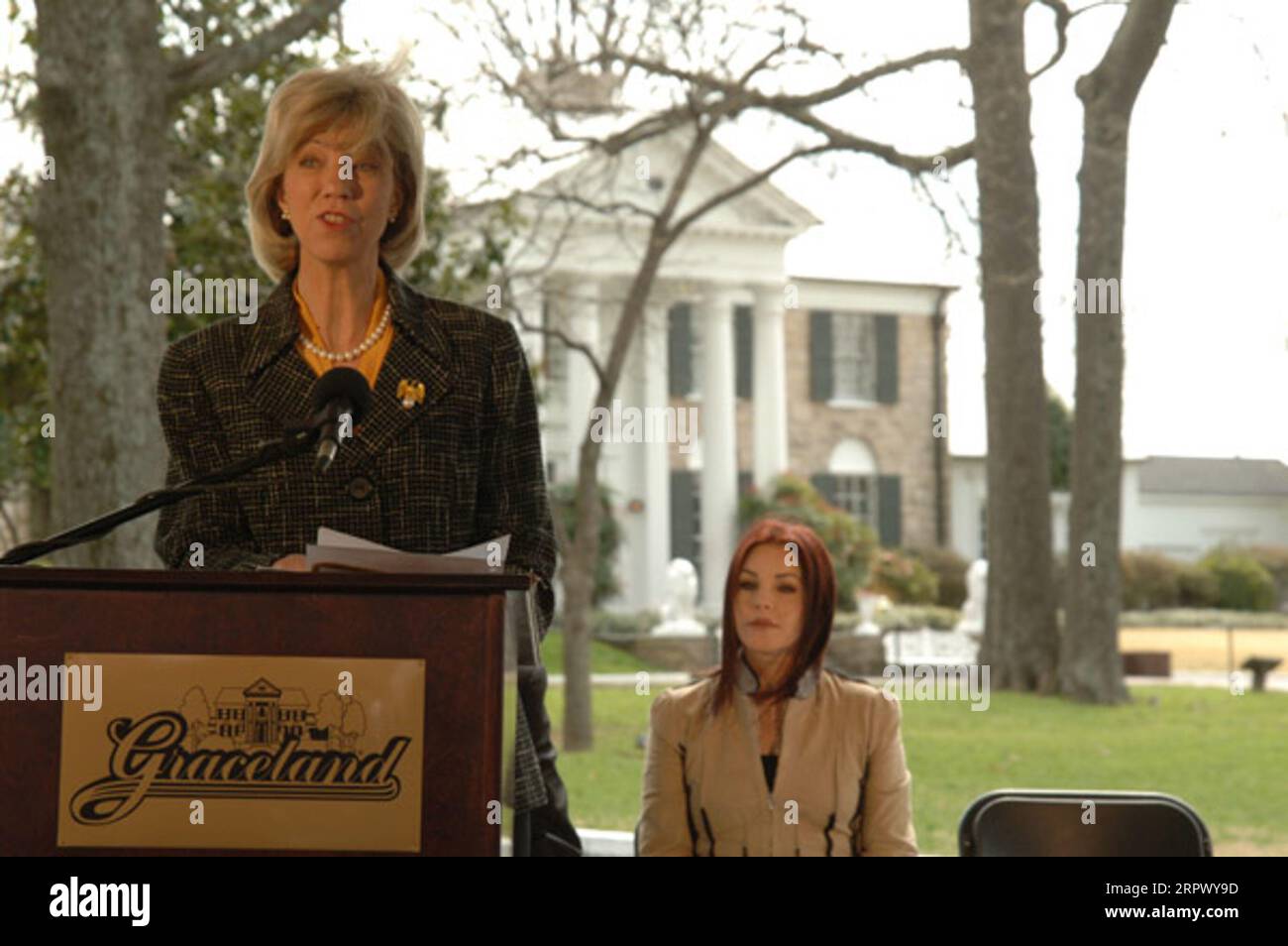 Events marking designation of Graceland Mansion, home of Elvis Presley ...