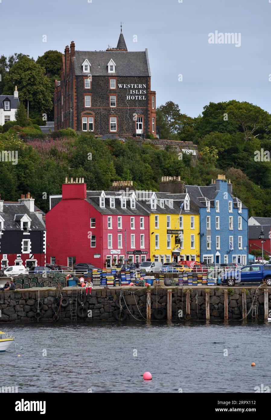The waterfront , Tobermory, Isle of Mull, Scotland Stock Photo - Alamy