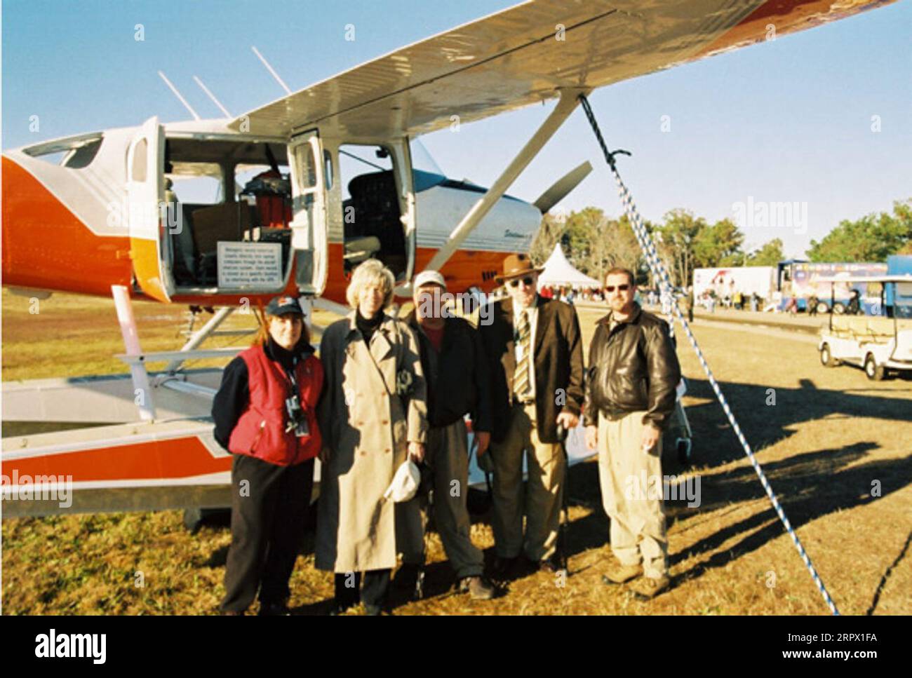 Secretary Gale Norton, second from left, touring historical exhibits ...