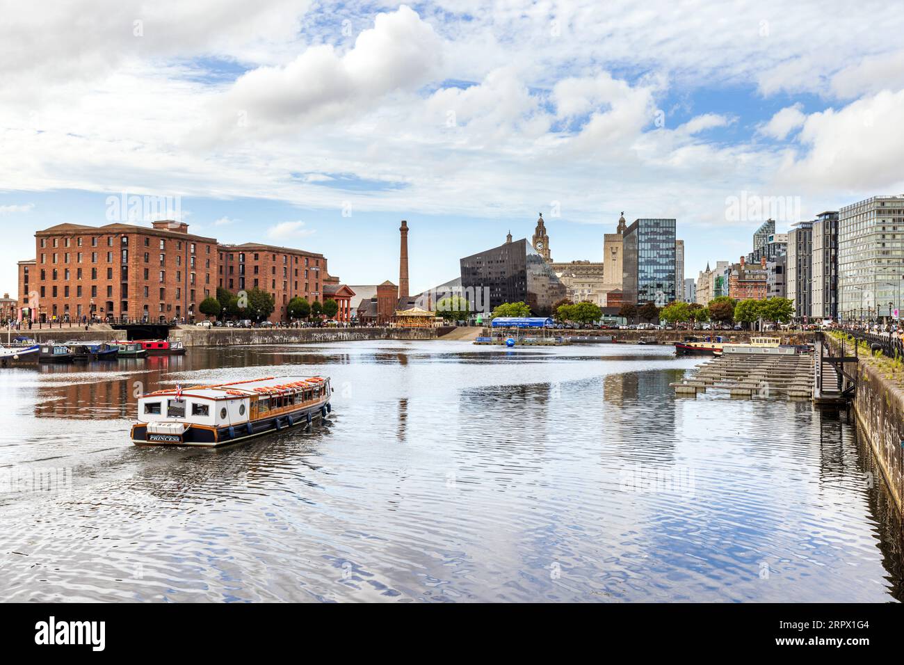 Salthouse Dock, Liverpool, England, Uk Stock Photo - Alamy
