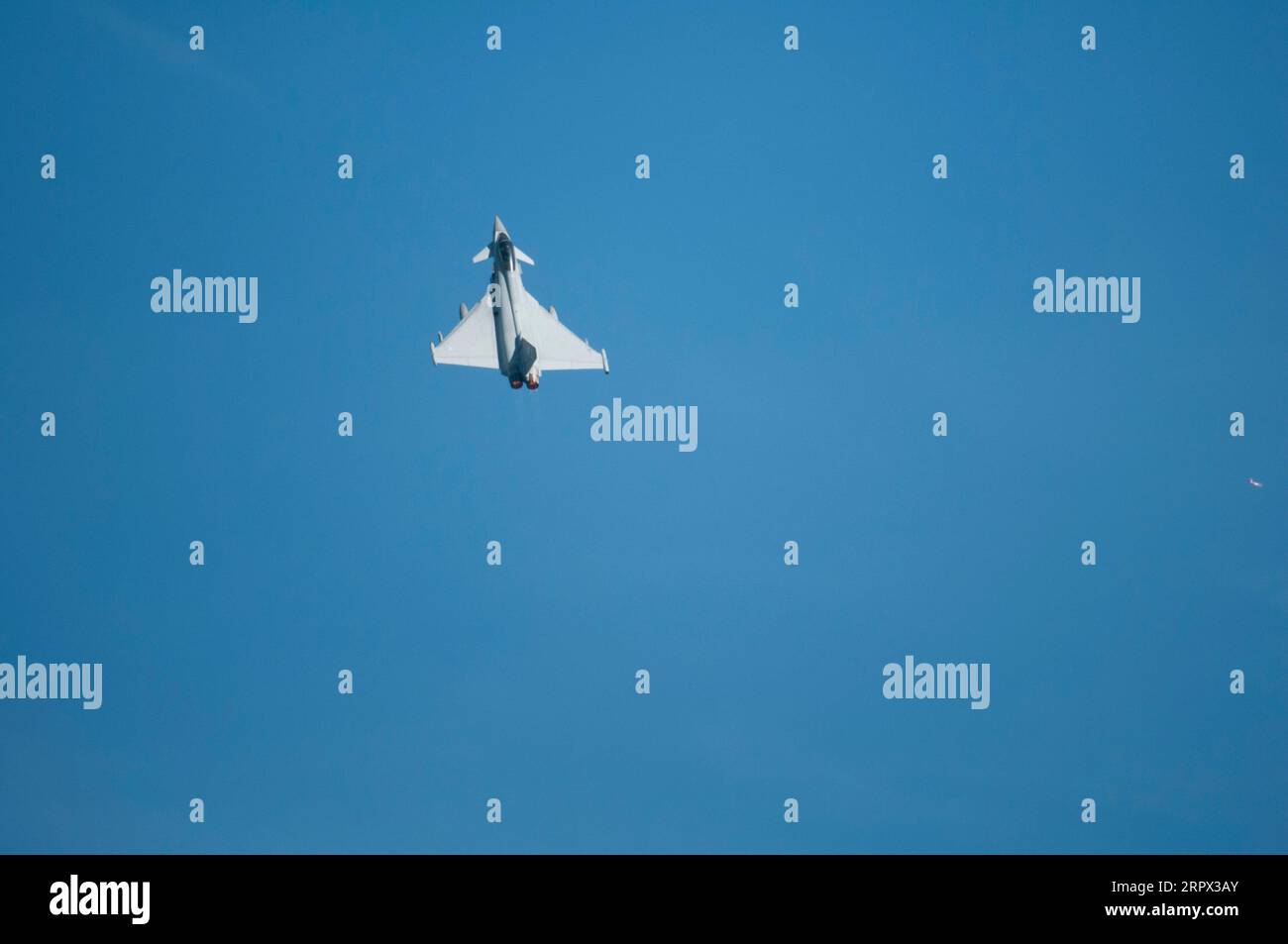 Coningsby, UK. 5th Sep, 2023. RAF Typhoon aircraft practicing at RAF ...