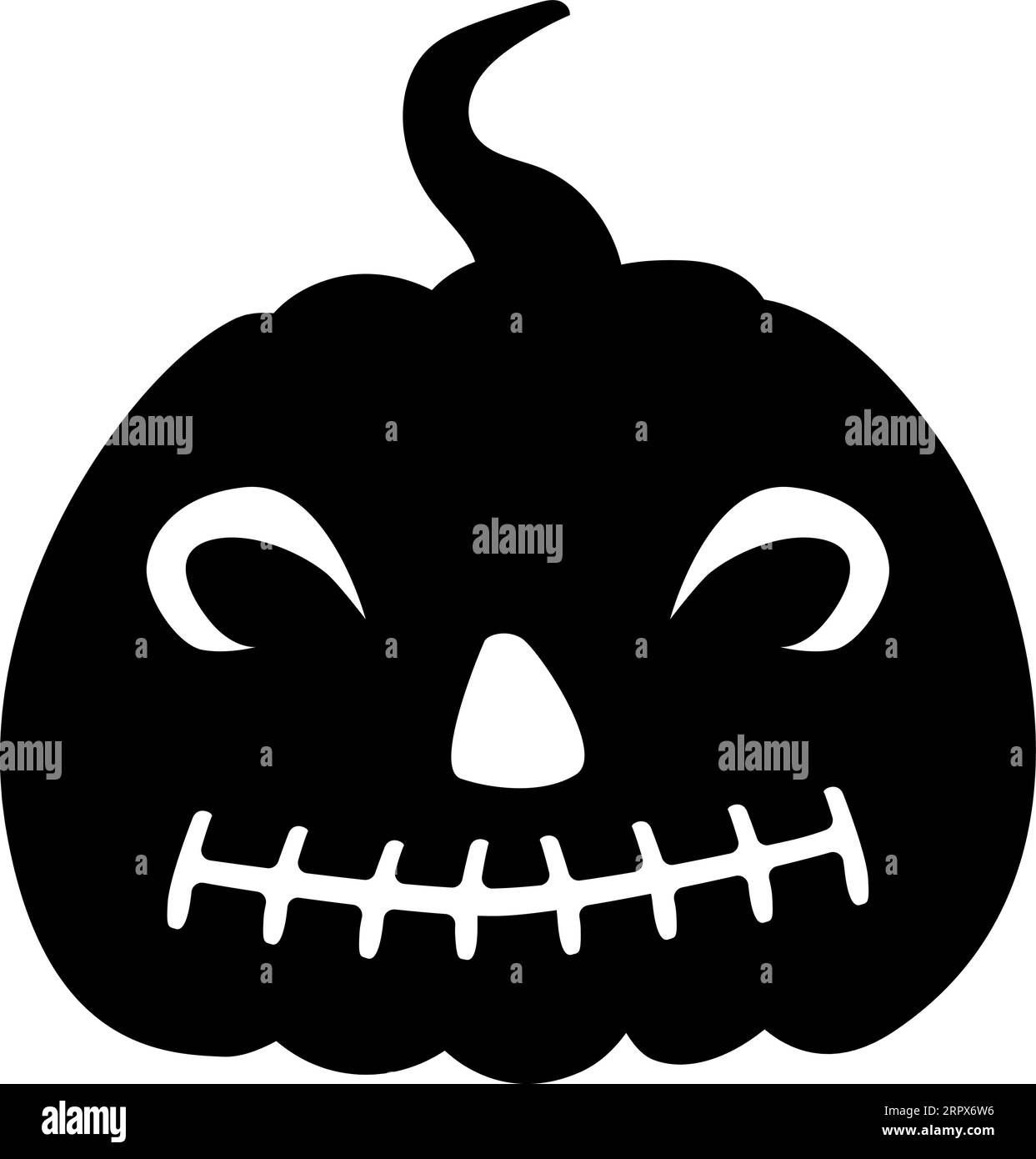 Clipart Silhouette De Jack O Lantern Halloween Pumpkin Silhouette