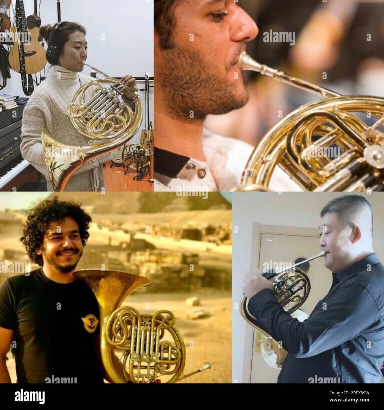 Egyptian musicians hi-res stock photography and images - Alamy