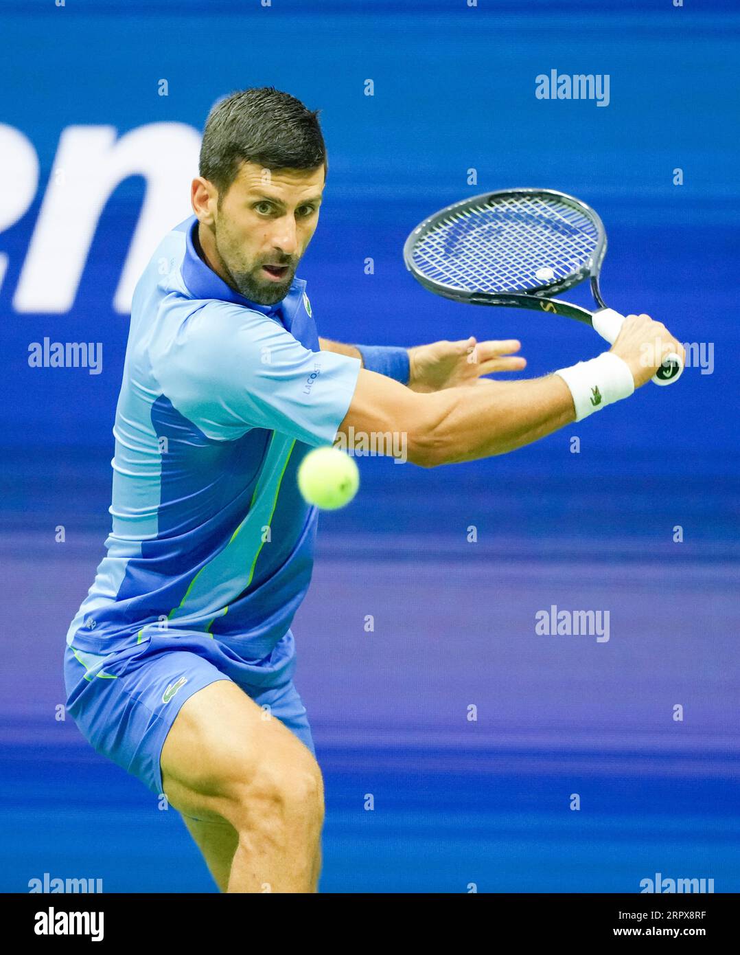 Flushing, Queens, NY, USA. 3rd Sep, 2023. Novak Djokovic (SRB) defeated ...