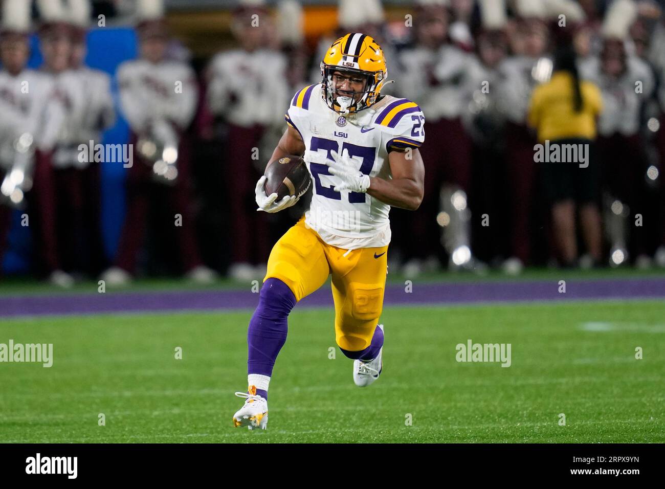 LSU running back Josh Williams (27) gains yardage against Florida State ...
