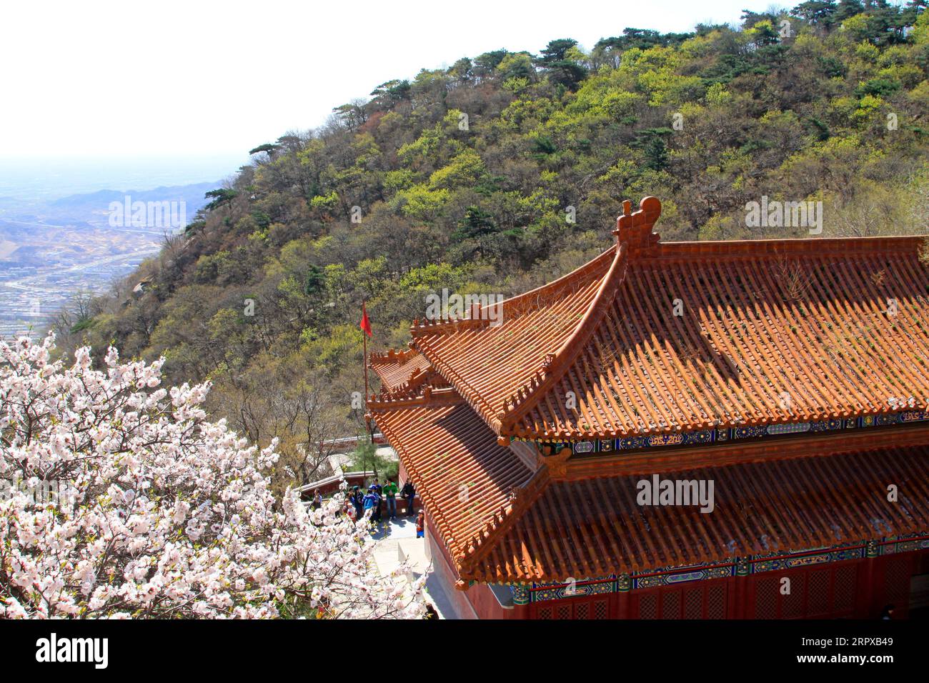 traditional Chinese style temple architecture, tianjin, china Stock ...