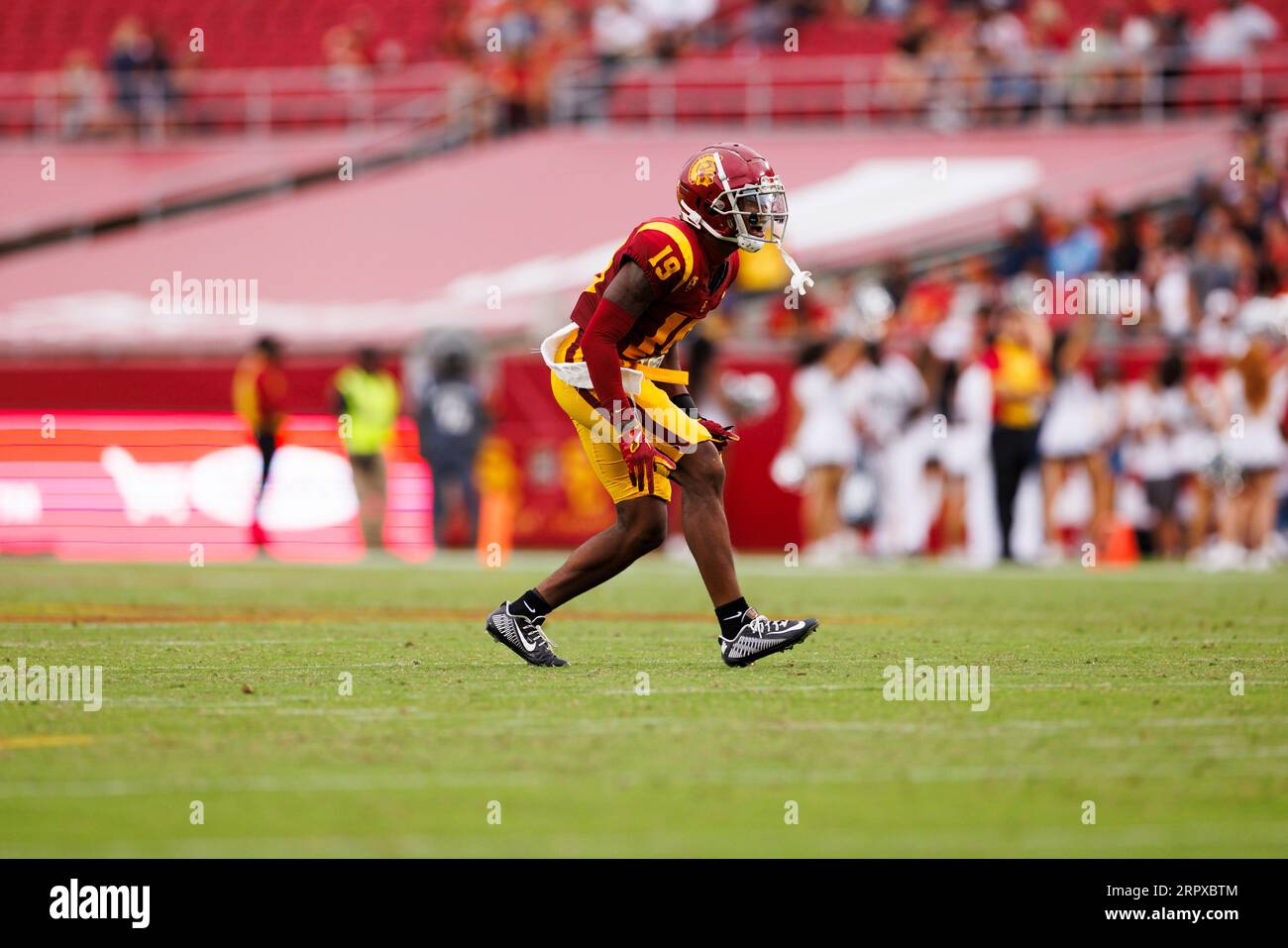 USC Trojans safety Jaylin Smith (19) yells during the NCAA football ...