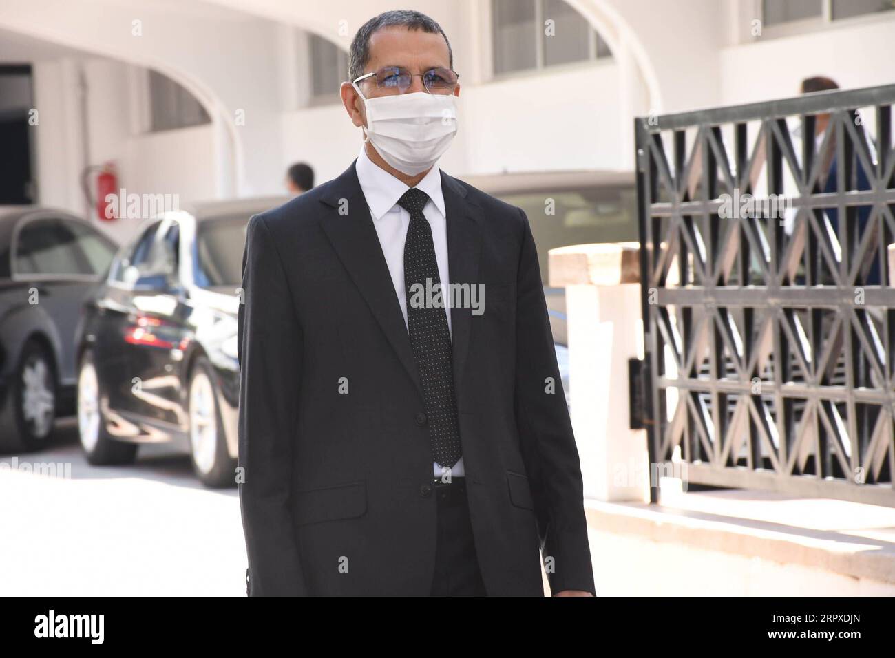 200518 -- RABAT, May 18, 2020 -- Moroccan Prime Minister Saad Eddine El ...