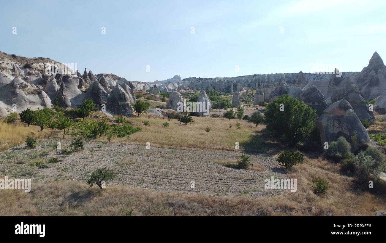 Turkey cappadocia hiking love valley hi-res stock photography and ...