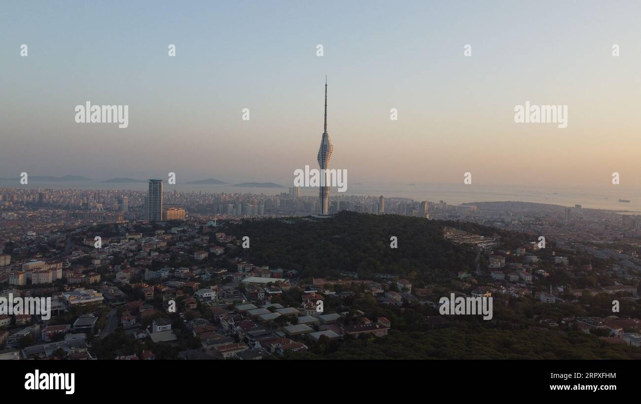 Camlica tower hi-res stock photography and images - Alamy