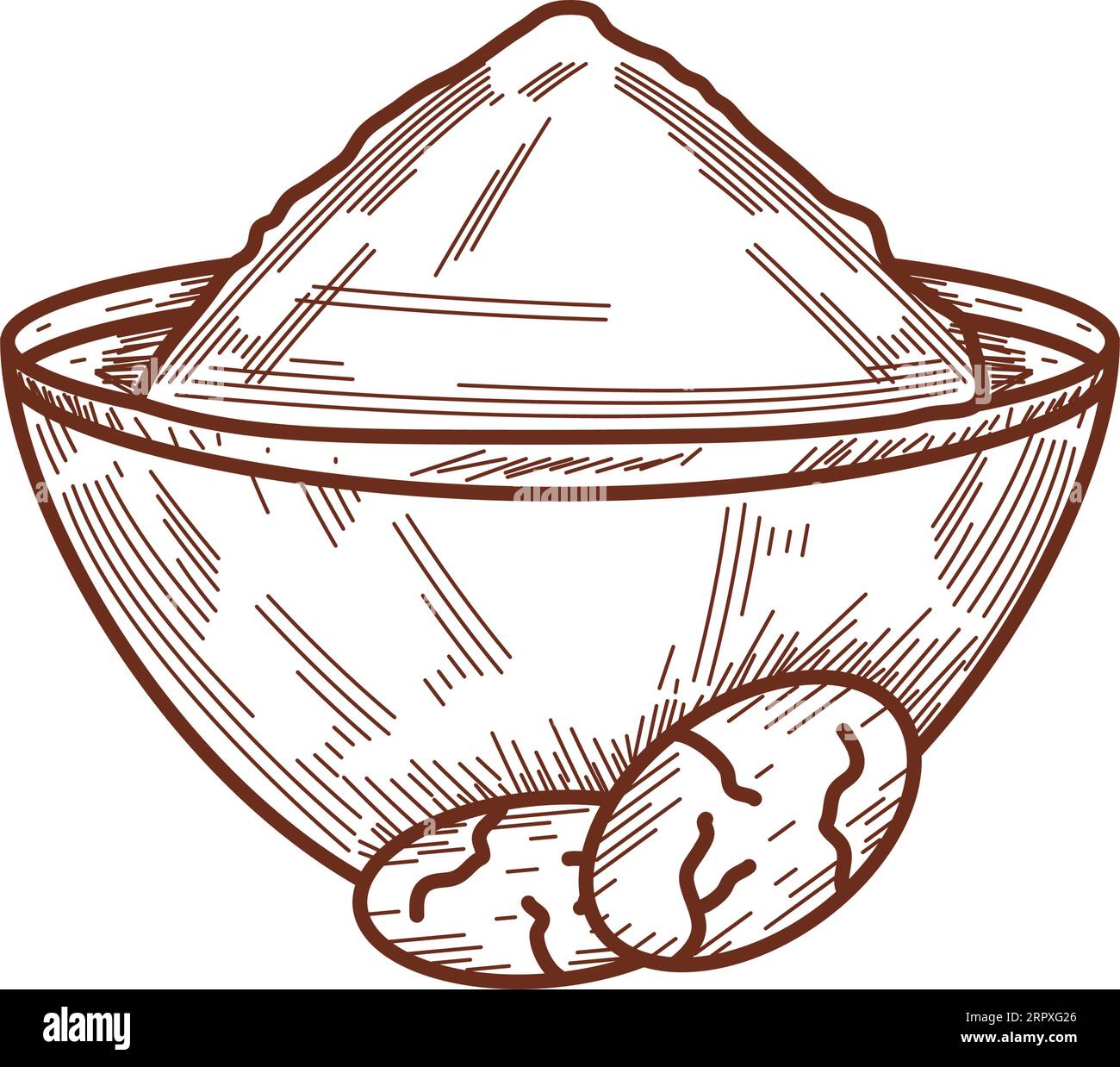 Hot chocolate powder top Cut Out Stock Images & Pictures - Alamy